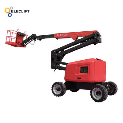 30m Telescopic Boom Lift 4WD Narrow Electric Articulating Boom Lift