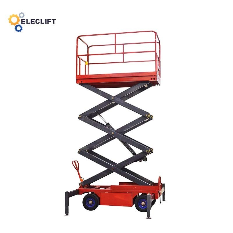 Customizable Battery Powered Mobile Scissor Lift With Overload ...