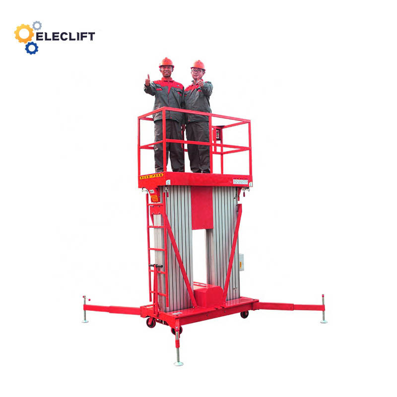 Electric Aerial Work Platform Self Propelled Single Man Lift with ...