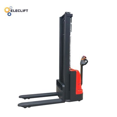 2500kg Polyurethane Full Electric Pallet Stacker 3000mm Lifting Height ...
